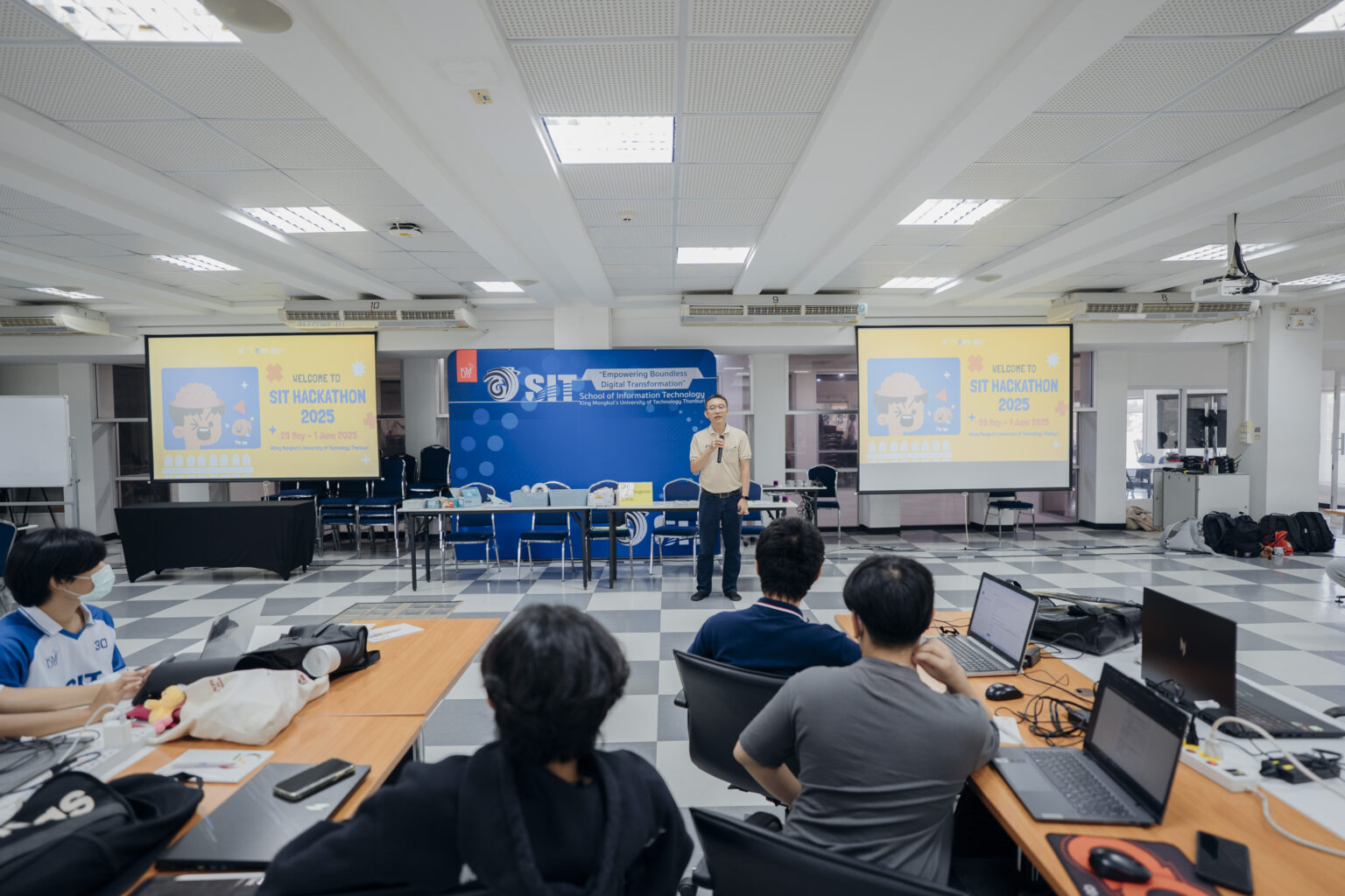 SIT Hackathon 2025 ต่อยอดความคิด สร้าง Web Application ตอบโจทย์ยุคดิจิทัล – School of ...