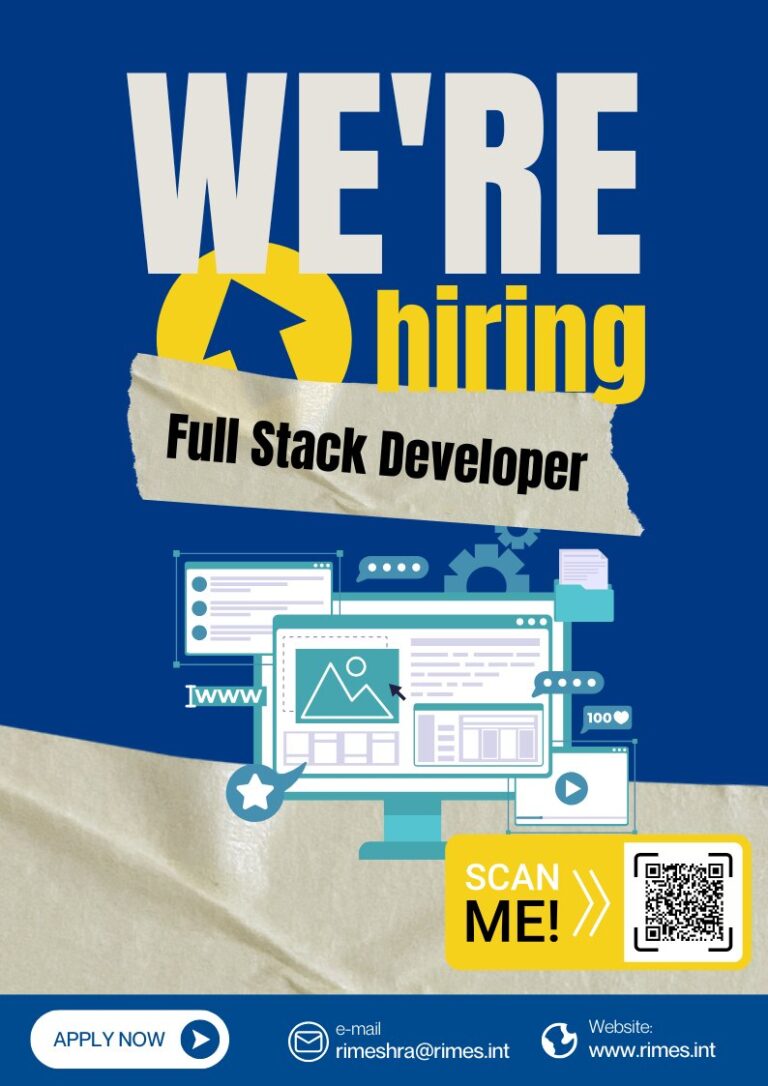 Regional Integrated Multi-Hazard Early Warning System (RIMES) รับสมัครตำแหน่ง Full Stack ...